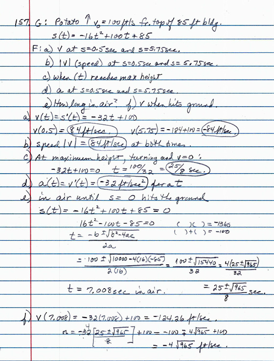 CALCULUS homework problems - Approximate Integration